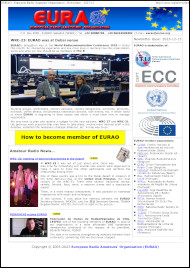 EURAO - European Radio Amateurs' Organization - Newsletter - 2023-12